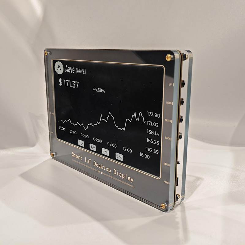 7.5 Inch Eink EPVB075 Smart Crypto Monitor with ESP32 and Battery ...